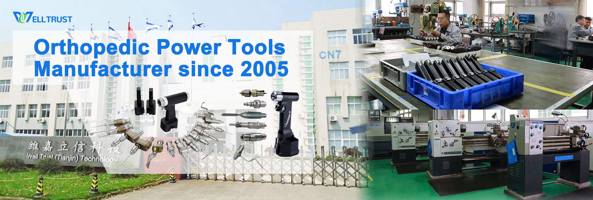 Manufacturer of surgical power tools and orthopedic drill
