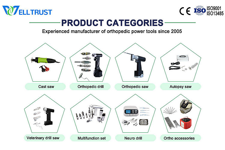 Manufacturer of surgical power tools and orthopedic drill