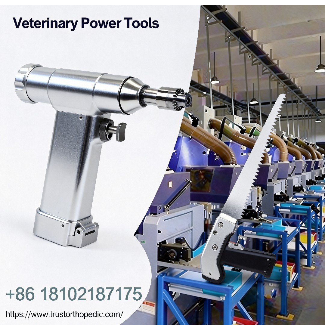 Veterinary power tools orthopedic drill and vet TPLO saw
