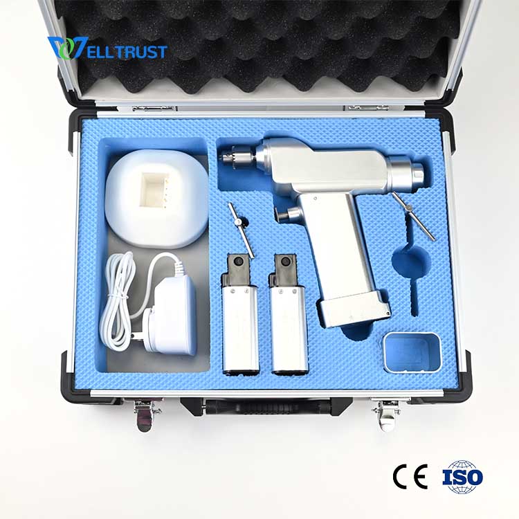 Micro veterinary surgical orthopaedic bone cannulated drill with ...