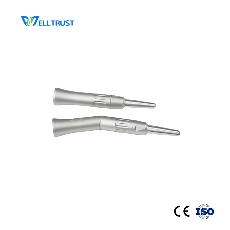 High speed neuro ent drill with straight handle and angled handle